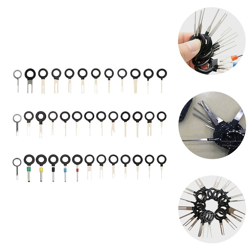 82pcs Car Terminal Tool Kit Wire Connector Pin Release Extractor Puller ...