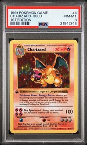 Charizard 1999 Pokemon Game #4 1st Edition Holo (Thick Stamp) Price ...