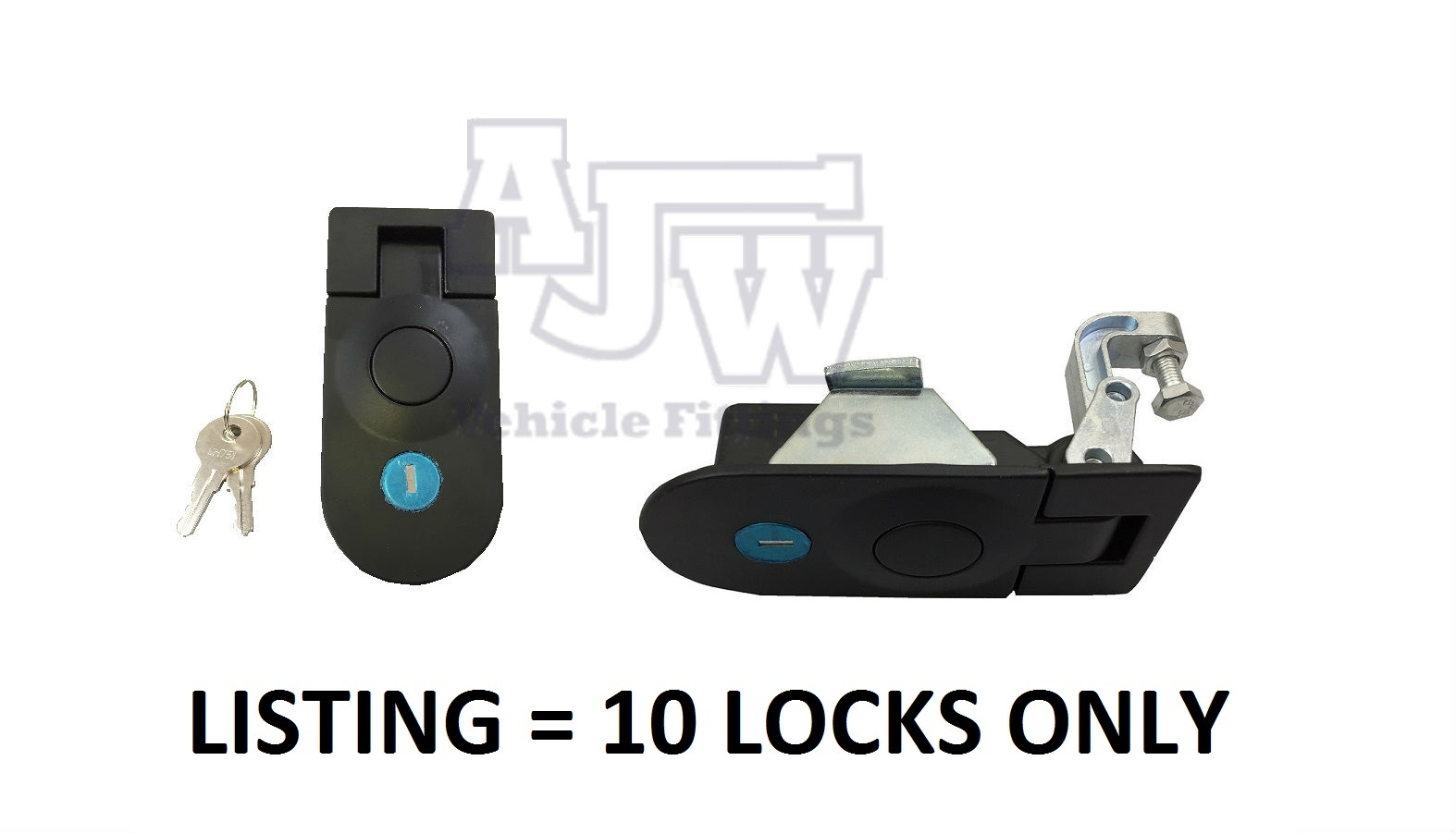 10 X Compression Latch Lock LARGE Horsebox Locker Doors Tack Box Like ...