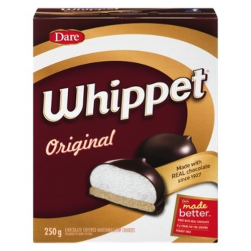 4 Boxes of Dare Whippet Original Marshmallow Cookies 250g each | eBay