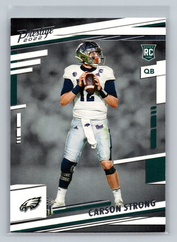 Carson Strong #306 2022 Panini Prestige Philadelphia Eagles RC | eBay