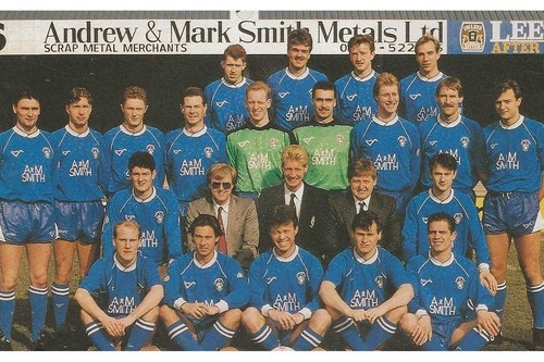 ROCHDALE FOOTBALL TEAM PHOTO>1990-91 SEASON | eBay