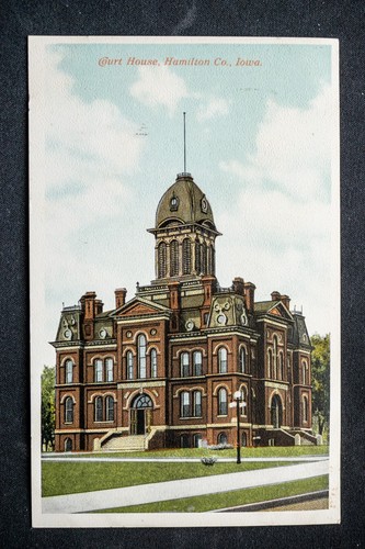 Postcard Court House, Hamilton Co., Iowa - unposted | eBay