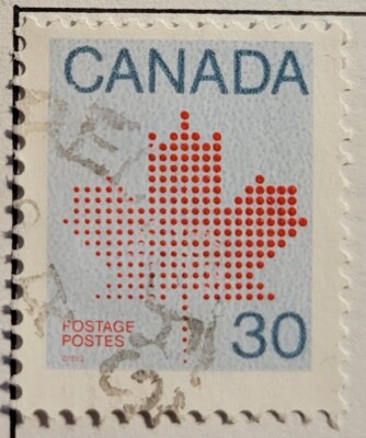 Canada Scott#932 - 1982 - 30c - Maple Leaf Definitive -USED- Free ...