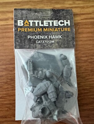 BATTLETECH CAT37013M Phoenix Hawk Premium Miniature Catalyst Game Labs ...