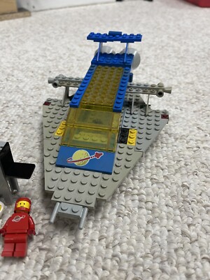 Vintage LEGO Space Set 924 / 487 SPACE CRUISER w/ Minifigures Read ...