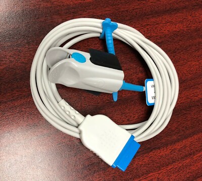 SPO2 CABLE COMPATIBLE GE DATEX OHMEDA S5 SENSOR ADULT | eBay