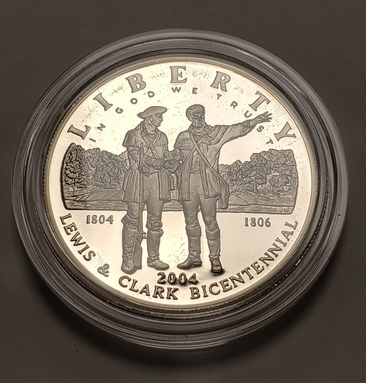 2004 $1 Lewis & Clark Silver Coin Pouch Set - Bearsheart Sioux Nation ...