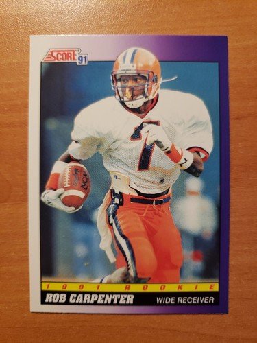 1991 Score #570 Rob Carpenter - Rookie - Cincinnati Bengals - NFL ...