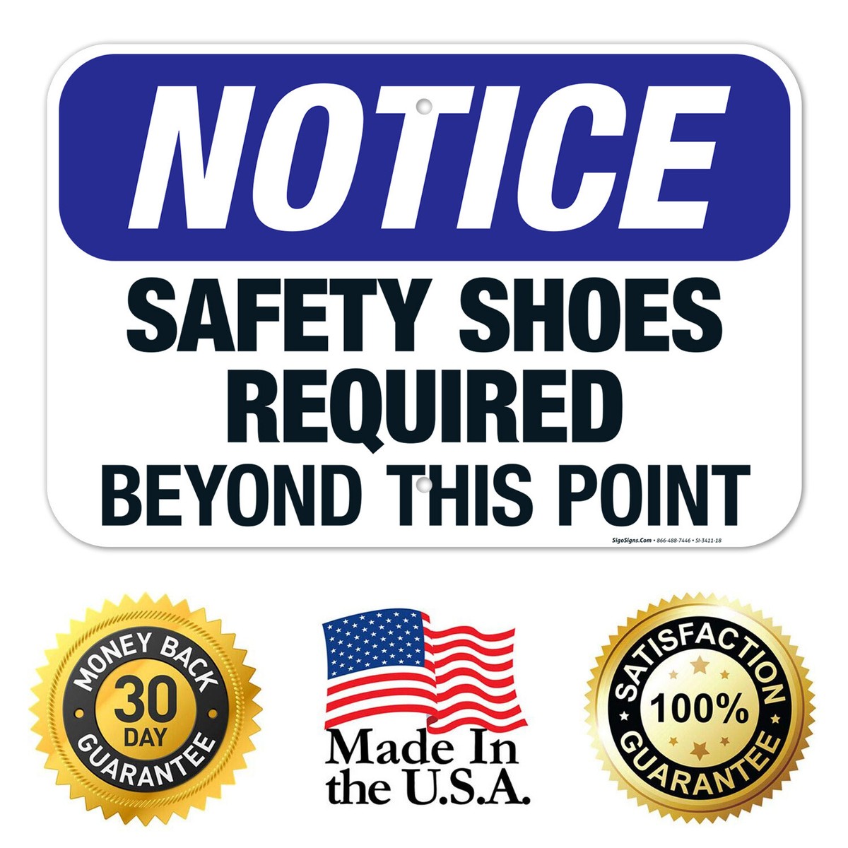Safety Shoes Required
