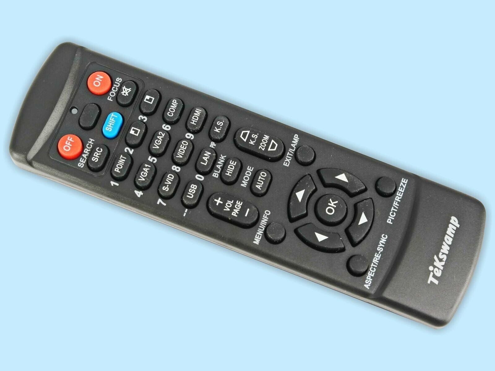 NEW Projector Remote Control for Panasonic PT-DX500E PT-DZ570U PTDZ530U ...