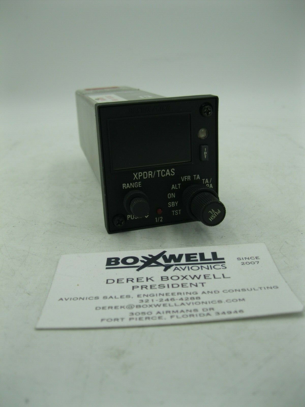 Bendix King KFS-578A Controller Transponder/TCAS 071-01507-4302 | eBay