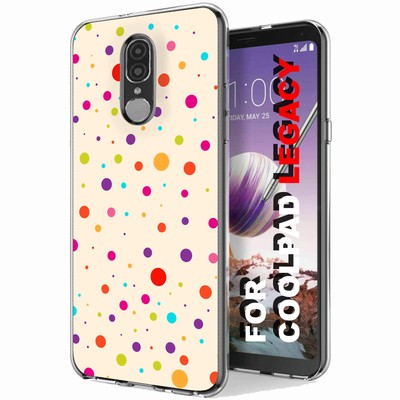 TalkingCase Slim Case for Coolpad Legacy, Polka Dot 4 Print, USA | eBay