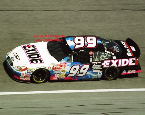 JEFF BURTON #99 EXIDE FORD TAURUS 2000 DAYTONA 8X10 PHOTO NASCAR ...