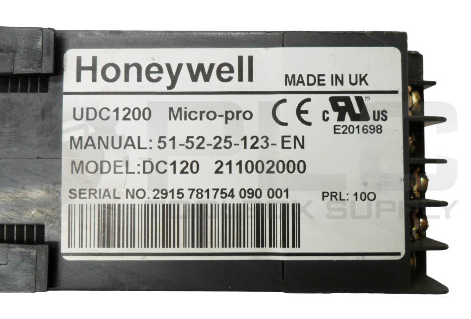 HONEYWELL UDC1200 DIGITAL CONTROLLER DC120 211002000 *READ* | eBay
