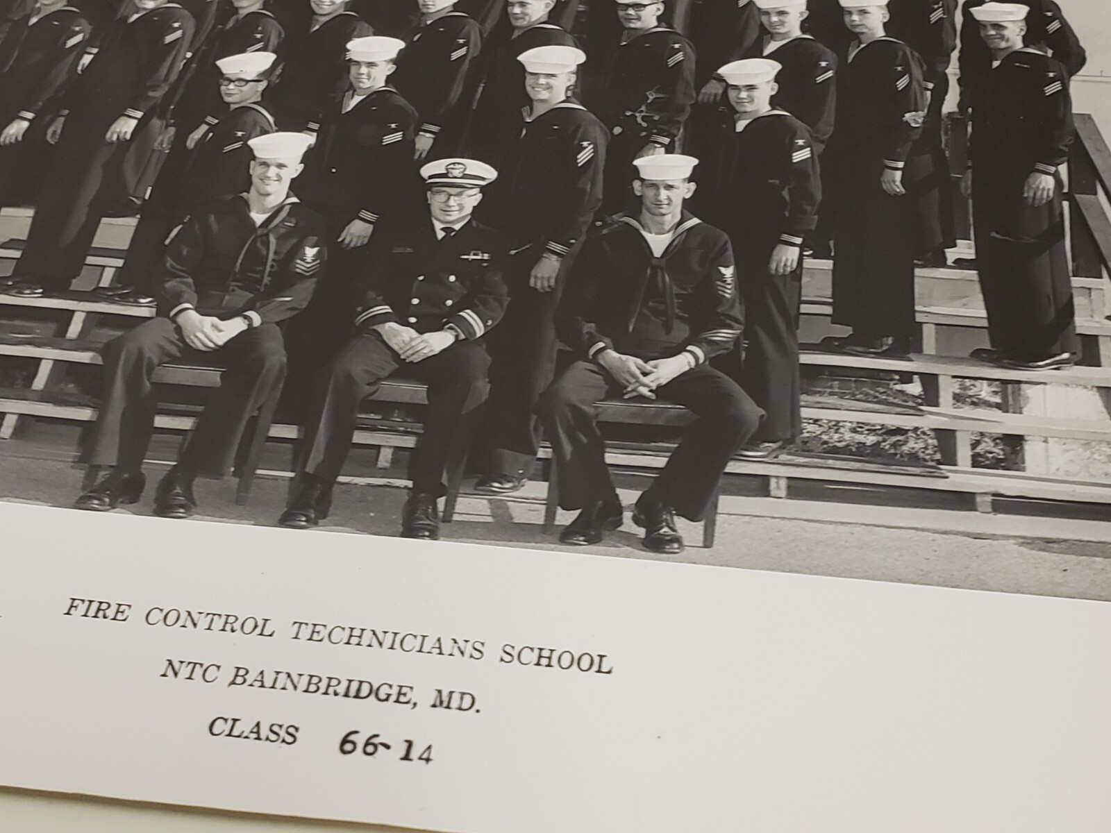 Vtg. 1966 11x14 Photo - US NAVY Fire Control Technicians School w ...