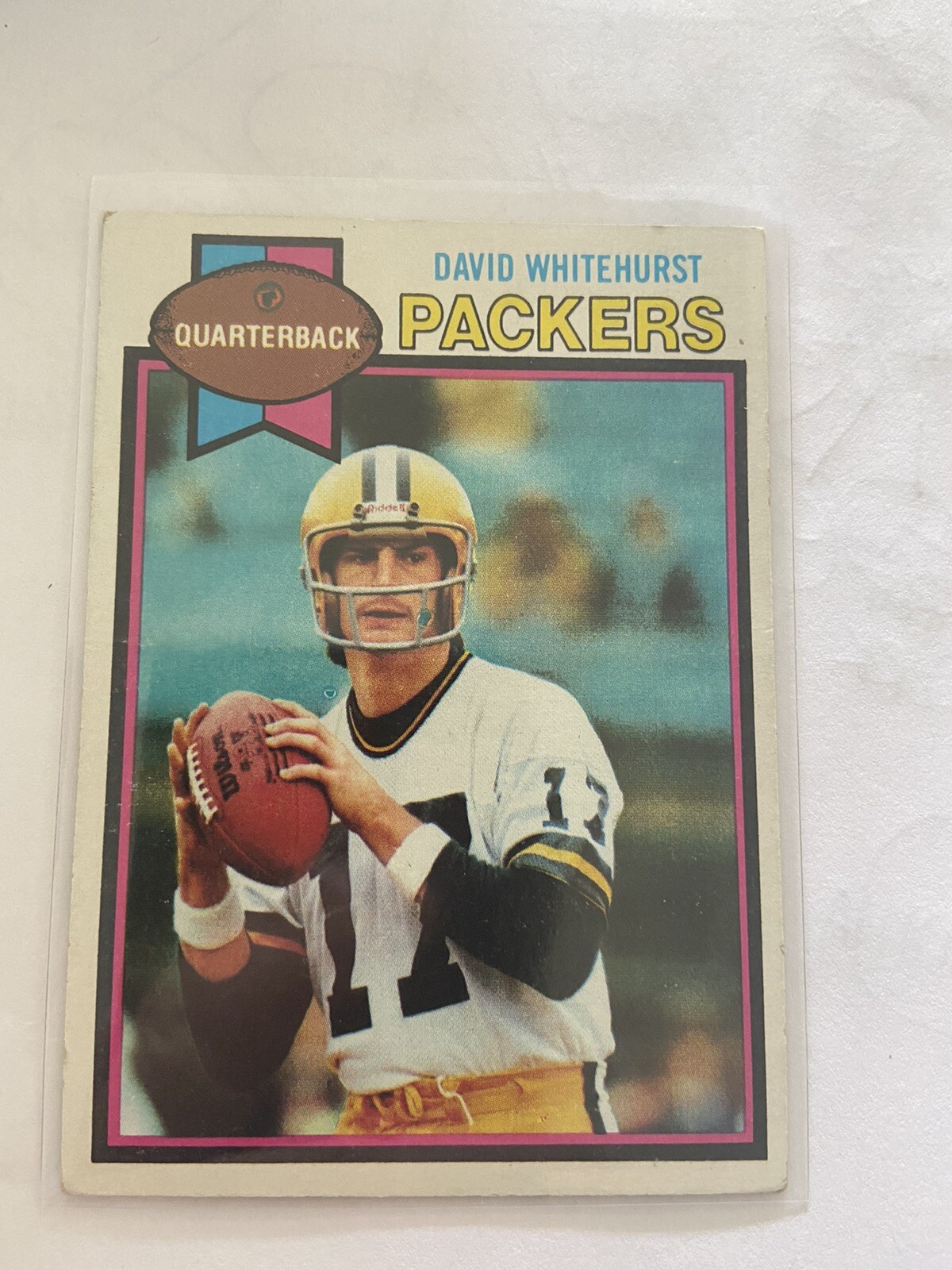 1979 Topps David Whitehurst Rookie Green Bay Packers #137 Furman | eBay