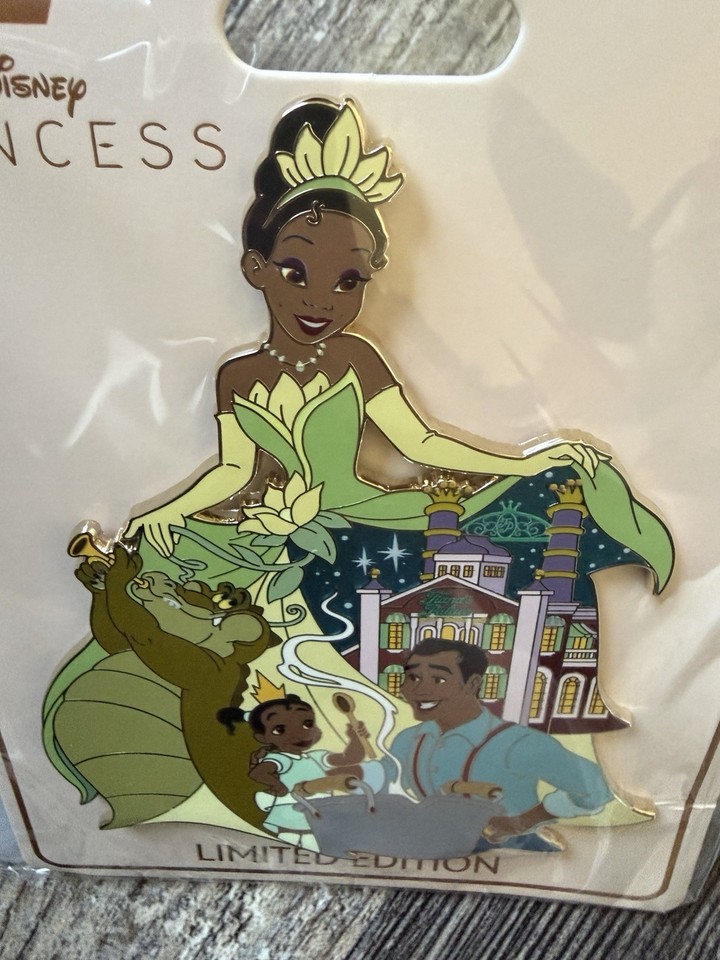 Tiana WDI Princess Dress LE 400 D23 Expo 2024 Pin Princess And The Frog ...