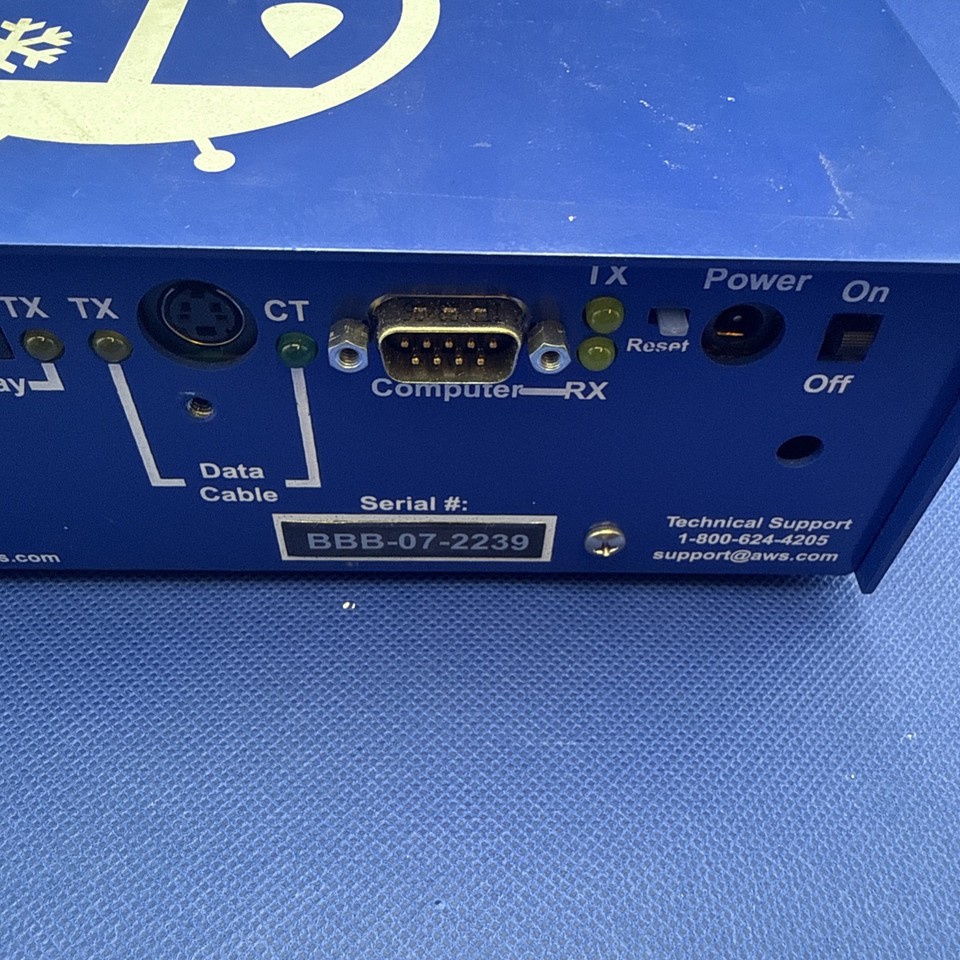 Weather Bug Tracking Station Blue Box Weather Data Logger / Internet ...