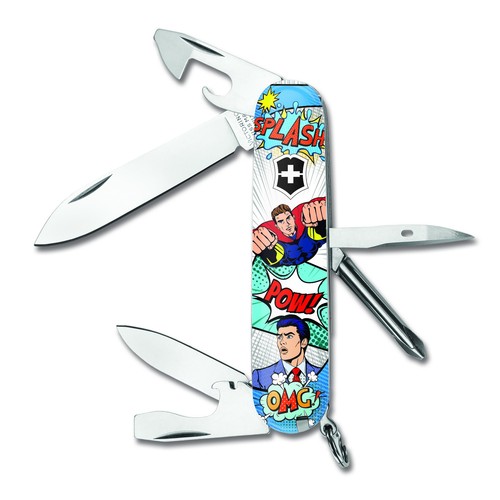 Victorinox Swiss Army COMIC BOOK TINKER Knife Knives Multi Tool | eBay