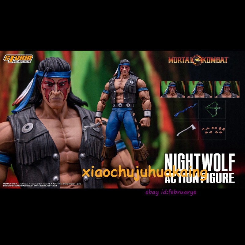 IN STOCK NEW Storm Toys 1/12 DCMK16 Mortal Kombat Nightwolf Action ...