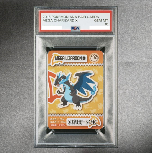 PSA 10 Mega Charizard X ANA Pair Cards Pokemon Japanese Card 2015 Gem ...