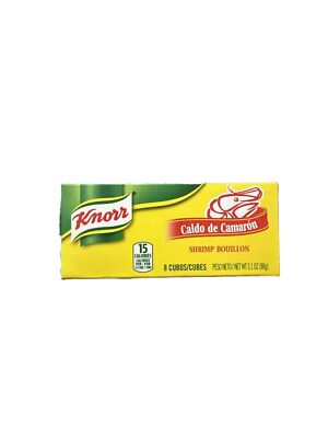6 Pack - Knorr Shrimp Flavor Bouillon Cubes 3.1 oz x 8 cubes | eBay