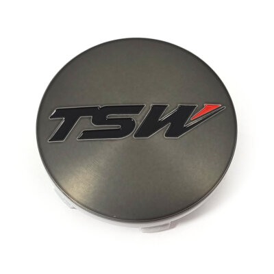 TSW Alloy Wheels Dark Tint Black Wheel Center Cap for 5L Tremblant ...