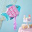 Pull String Fish Pinata for Ocean Birthday, Mermaid Party Decorations ...