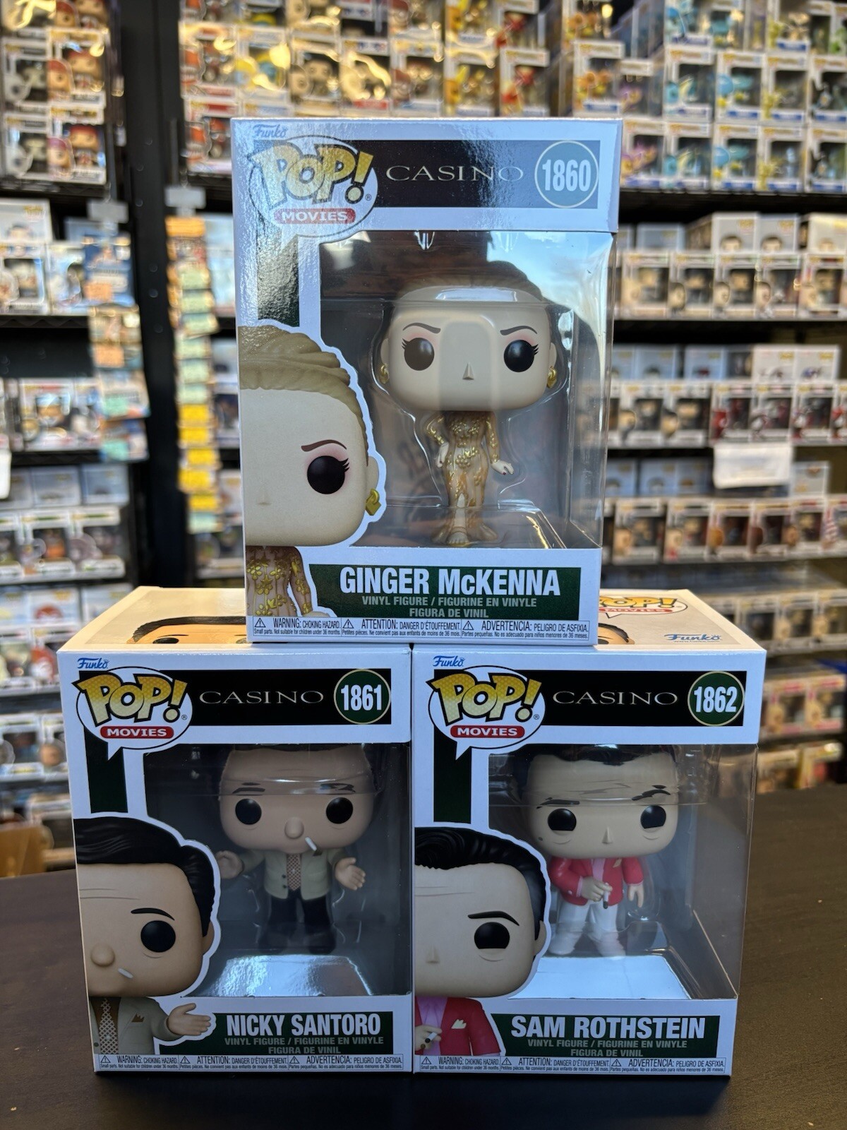 Funko Pop Casino Set Of 3 Pops | eBay