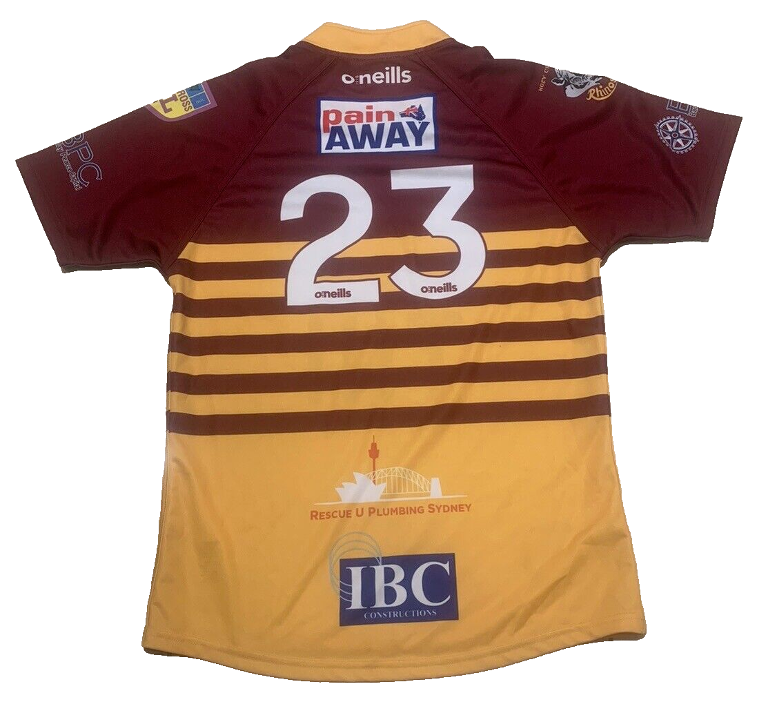 Holy Cross Rhinos Rugby League Jersey. Size M. Balmain Tigers | eBay