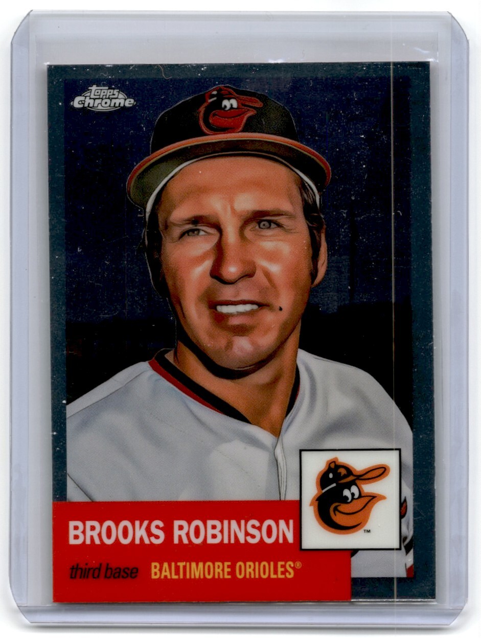 2022 Topps Chrome Platinum Anniversary Brooks Robinson. Baltimore ...