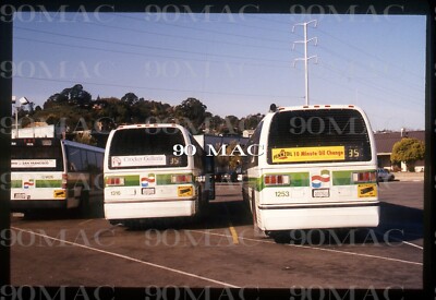 GGT-GOLDEN GATE TRANSIT. RTS BUS #1253. San Rafael (CA). Original Slide ...
