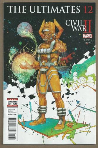 🔥ULTIMATES #12*MARVEL, 2016*LIFEBRINGER GALACTUS COVER*CIVIL WAR ll*NM ...