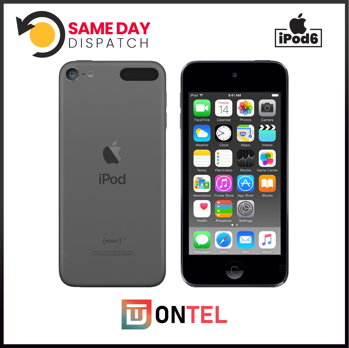 Apple iPod Touch 6th Generation -ALL COLOURS 16GB, 32GB SILVER Pristine ...