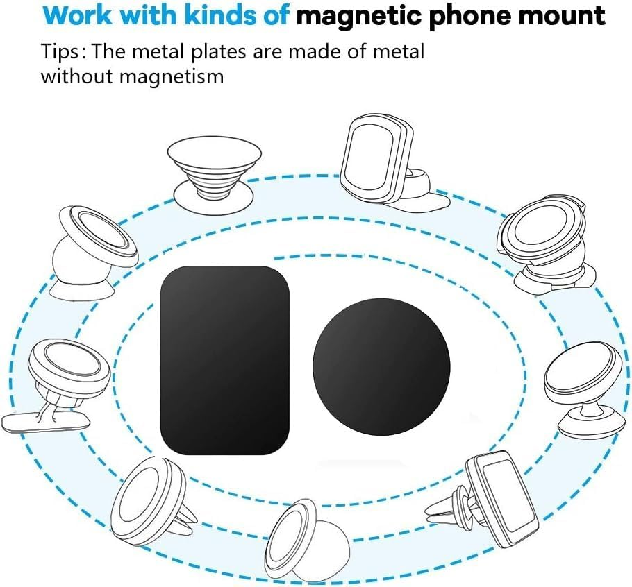 Scosche Magicmount Magnetic Mount Cell Phone Mobile Replacement Kit ...