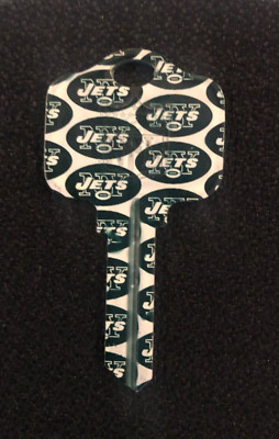 NY Jet NFL KwikSet Blank House Keys KW1 - NFL Licensed - Big Head NEW ...