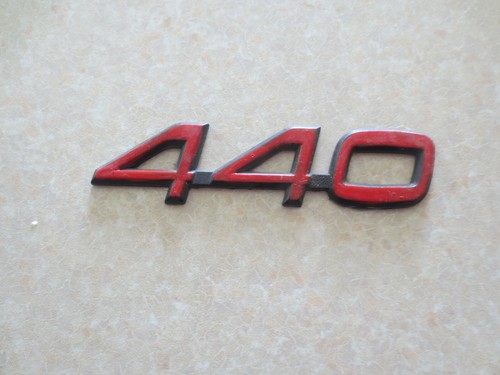 Original 440 car emblem | eBay