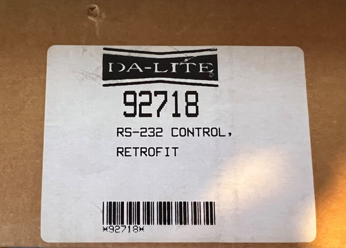Da-Lite 92718 External SCB-100 Serial Control Board New Sealed Box | eBay