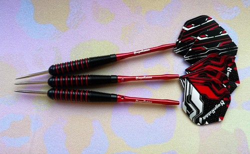 Mage Rabbit - Brass Darts, 20g, Brand New with 3 Shafts & 6 Flights ...