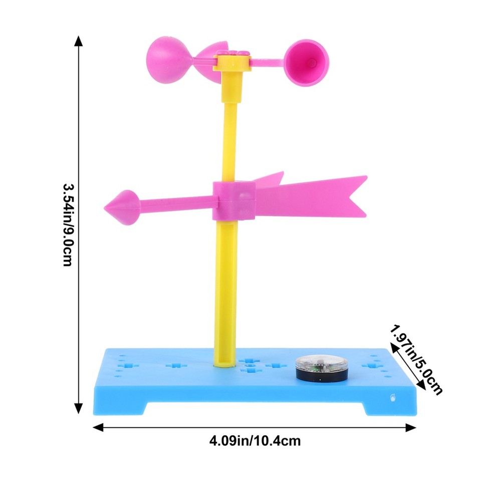2 Sets Wind Vane Toys Student Child Speed Childrens Weather Indicator ...