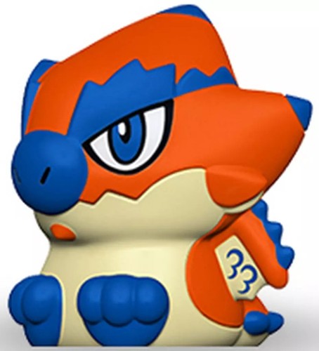 Mini figurine Rathalos Monster Hunter Finger Puppet Capcom Vol.1 Bandai ...