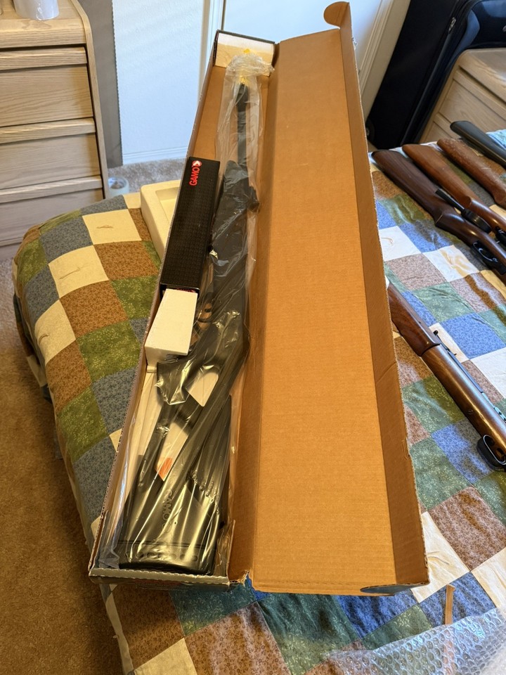 Gamo silent cat pellet air rifle , 177 cal , black in color | eBay