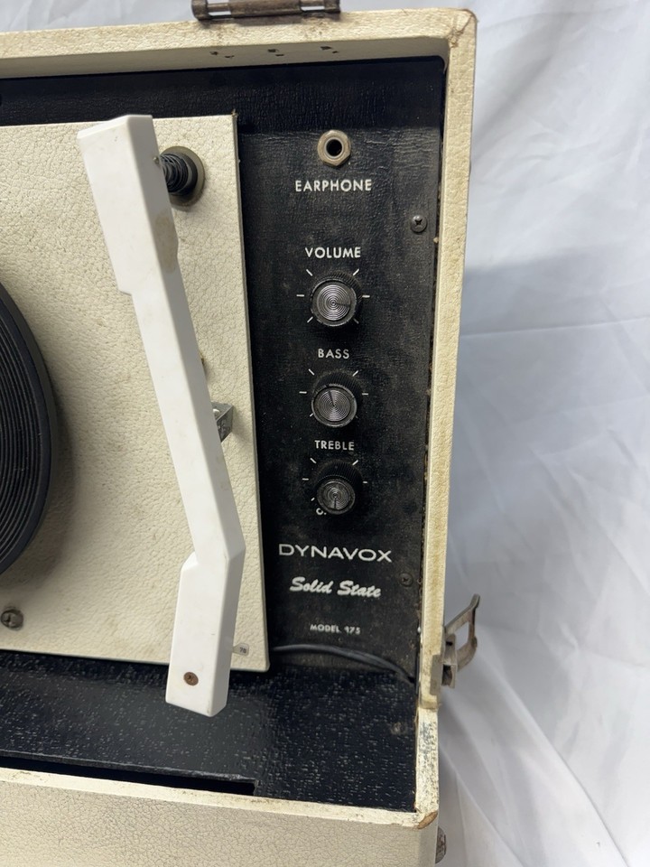 Vintage Dynavox Solid State Model 175 Record Player Turntable Tested ...