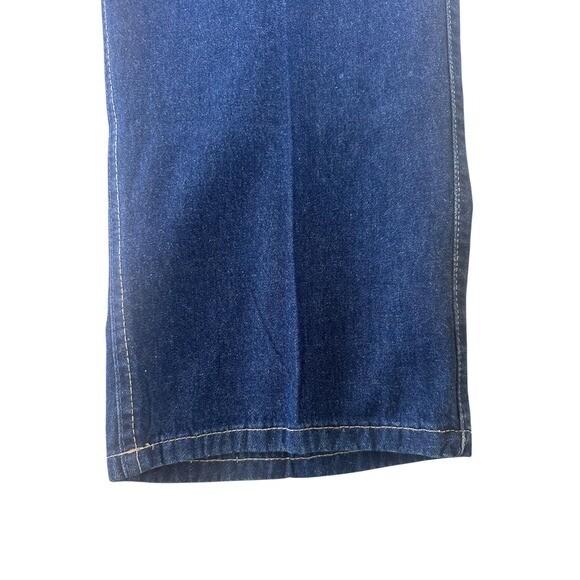 Diamond Gusset Vintage Mens Full Cut Industrial Blue Jeans Made In USA ...