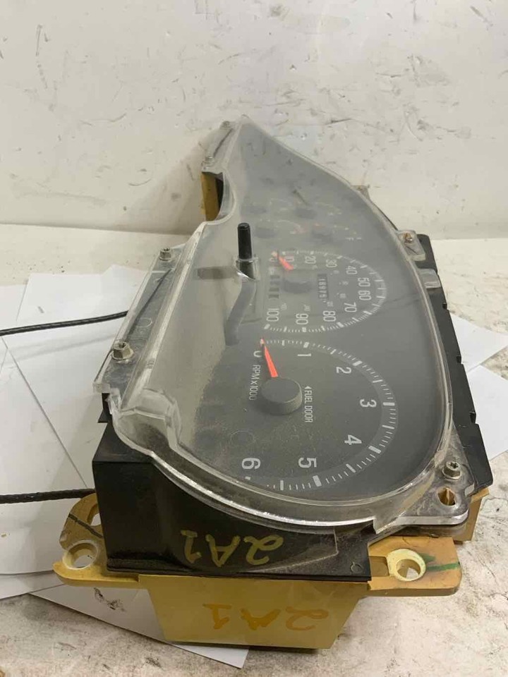 97-98 Ford D150 Series Pickup Speedometer F75F10849LA 4.6L Cyl 4Spd AT ...