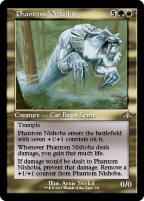 Phantom Nishoba - Retro Frame x1 NM Magic the Gathering 1x Dominaria ...