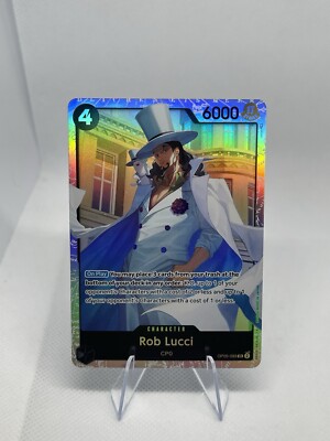 Rob Lucci OP05-093 - SR English Awakening of the New Era One Piece TCG ...