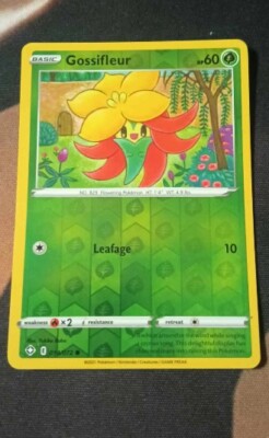 Pokémon TCG Gossifleur Shining Fates 014/072 Reverse Holo Common-NM | eBay