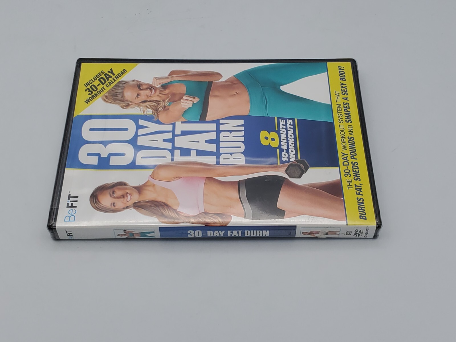 Befit BeFit 30 Day Fat Burn (DVD, 2015) with Workout Calendar - New ...